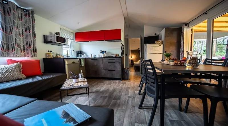 35 M² Mobil-home ∙ 4 Chambres ∙ 8 Personnes - Maureillas-Las-Illas