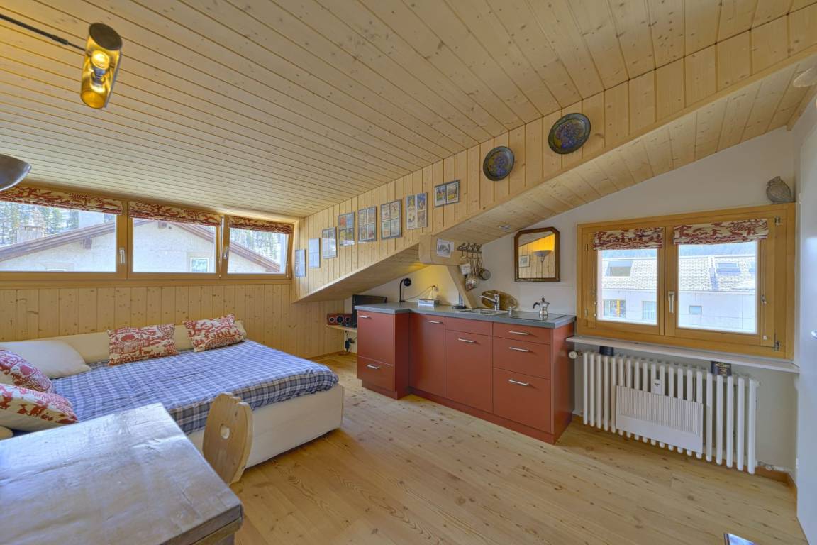15 M² Studio Flat ∙ 1 Bedroom ∙ 2 Guests - Saint Moritz