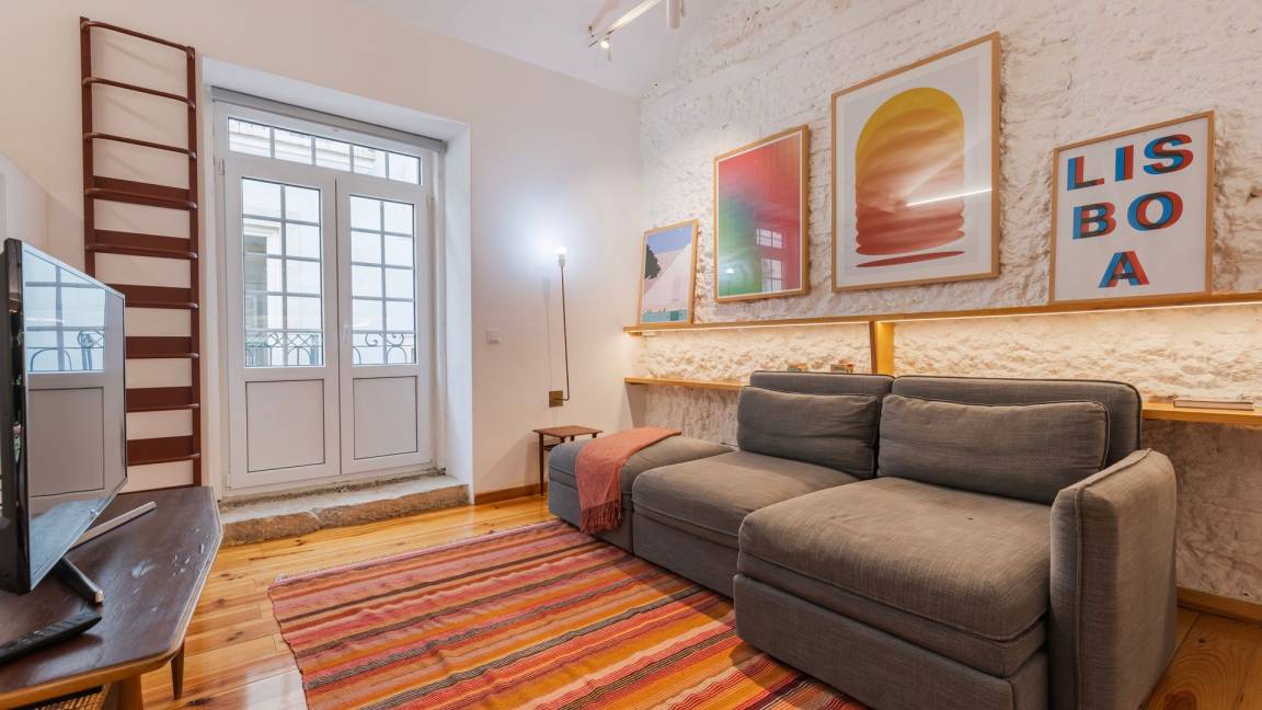 40 M² Apartamento ∙ 1 Habitación ∙ 2 Huéspedes - Lisboa