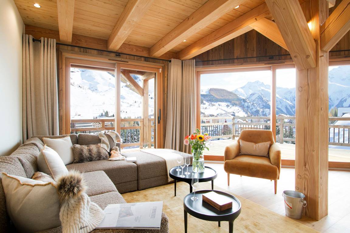 131 M² Ferienwohnung ∙ 4 Schlafzimmer ∙ 9 Gäste - Les Deux Alpes