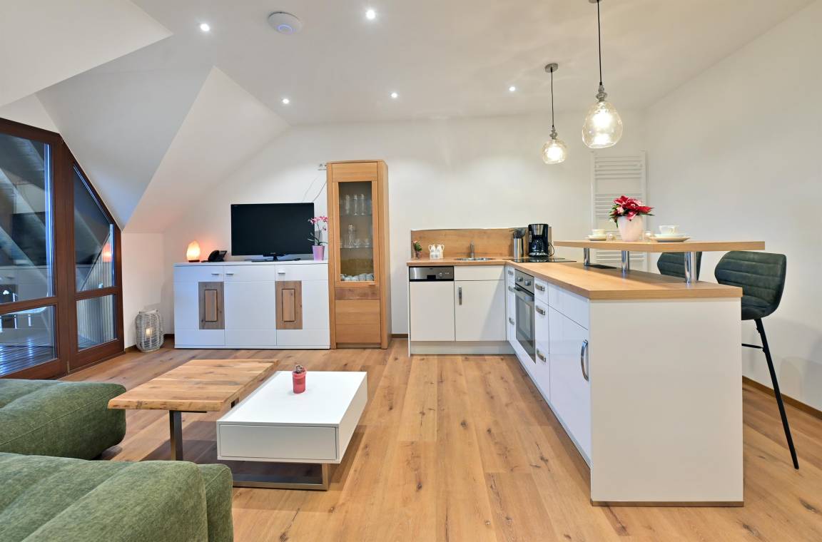 40 M² Ferienwohnung ∙ 1 Schlafzimmer ∙ 3 Gäste - Hilders