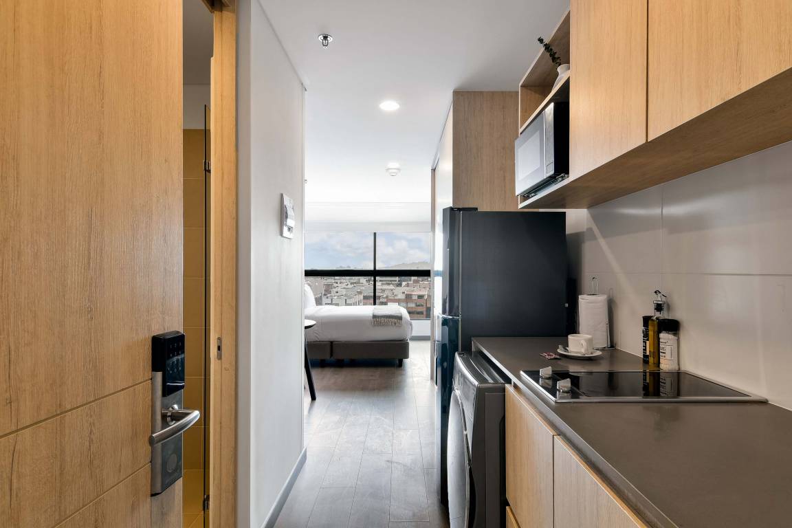 20 M² Apartamento ∙ 1 Habitación ∙ 2 Huéspedes - Bogotá