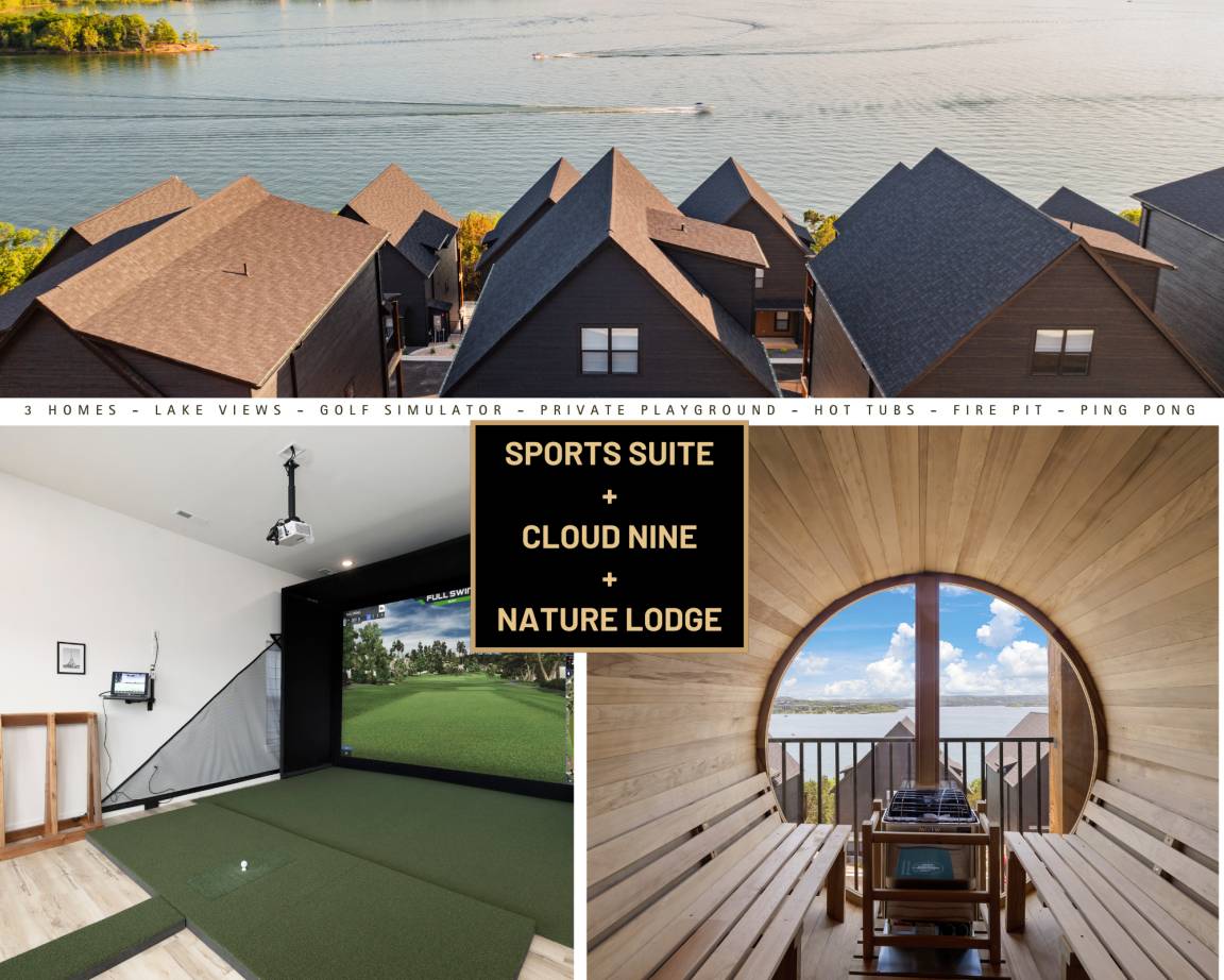 1020 M² Casa ∙ 22 Habitaciones ∙ 79 Huéspedes - Branson