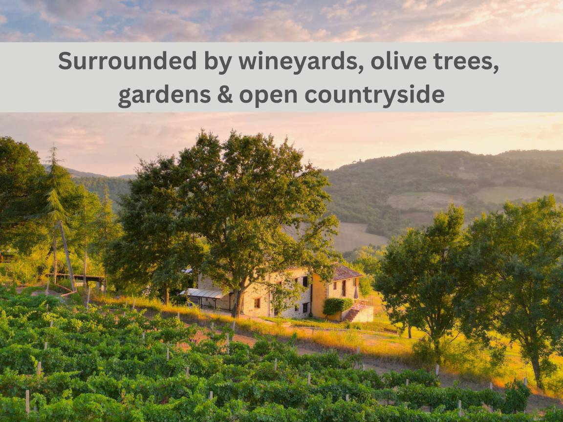 50 M² Agriturismo ∙ 1 Camera Da Letto ∙ 2 Ospiti - Todi