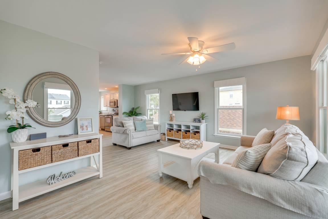 126 M² Apartamento ∙ 3 Habitaciones ∙ 8 Huéspedes - Kure Beach, NC
