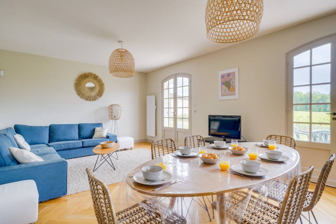 120 M² Casa ∙ 3 Habitaciones ∙ 6 Huéspedes - Castillon-la-Bataille