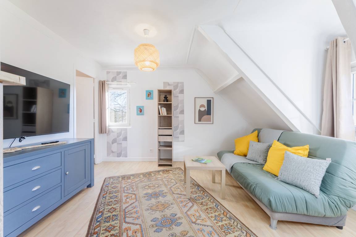 40 M² Ferienwohnung ∙ 1 Schlafzimmer ∙ 2 Gäste - La Roche-Guyon