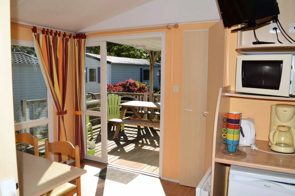 25 M² Mobil-home ∙ 1 Chambre ∙ 4 Personnes - Morlaix