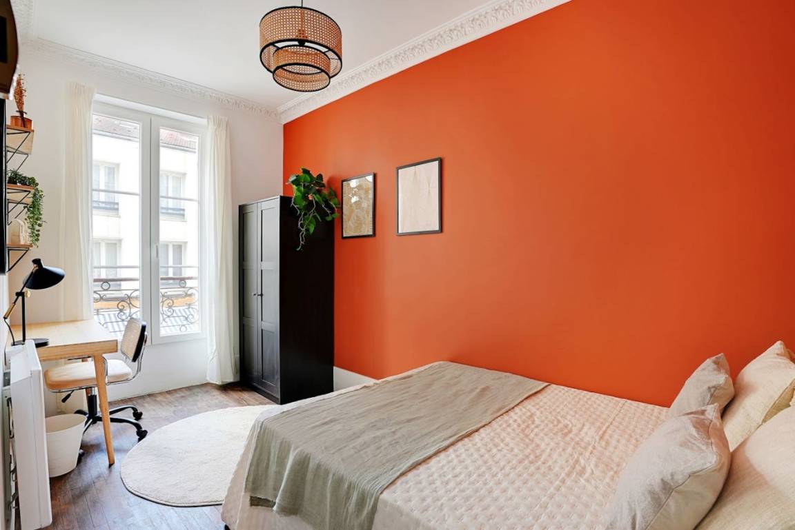 52 M² Chambre Privée ∙ 1 Chambre ∙ 3 Personnes - Levallois-Perret