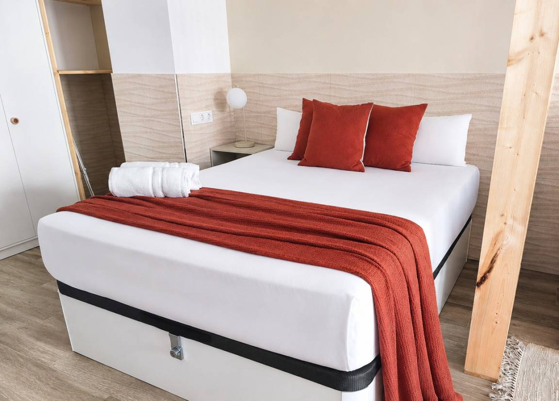 54 M² Apartamento ∙ 1 Habitación ∙ 4 Huéspedes - La Torre