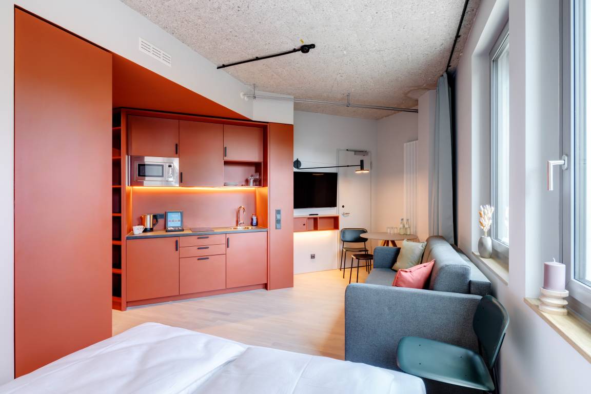 42 M² Studio Flat ∙ 6 Guests - Munich