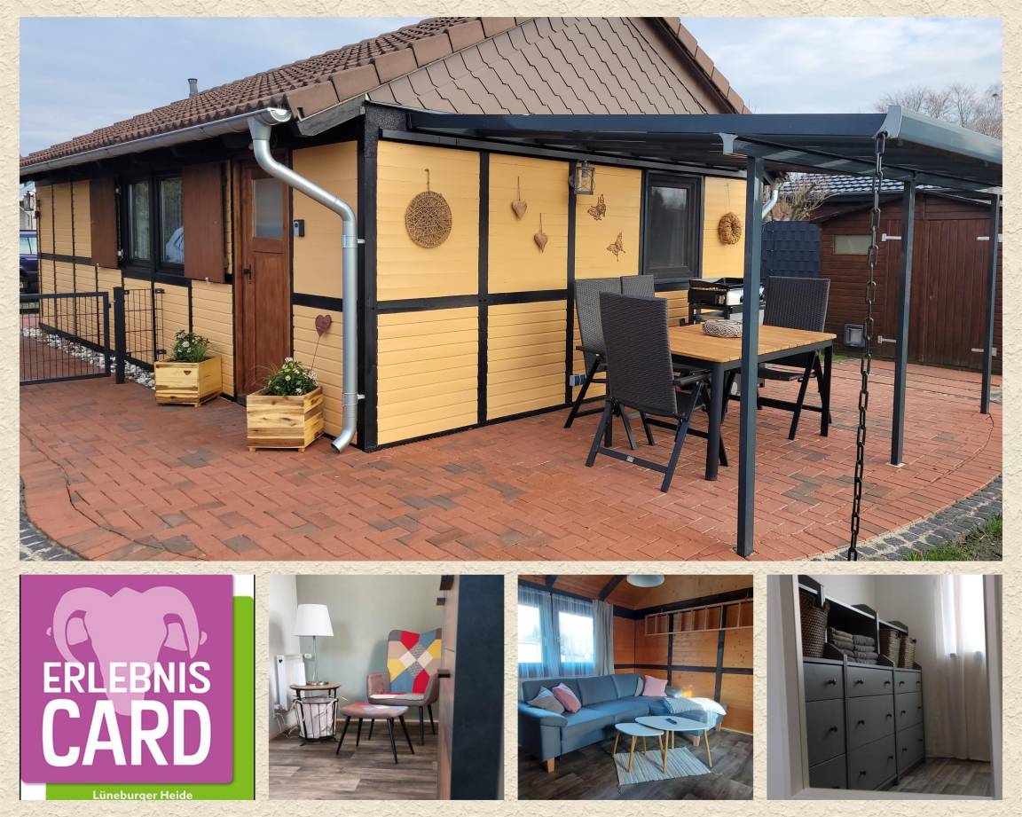 24 M² Ferienhaus ∙ 1 Schlafzimmer ∙ 4 Gäste - Hodenhagen