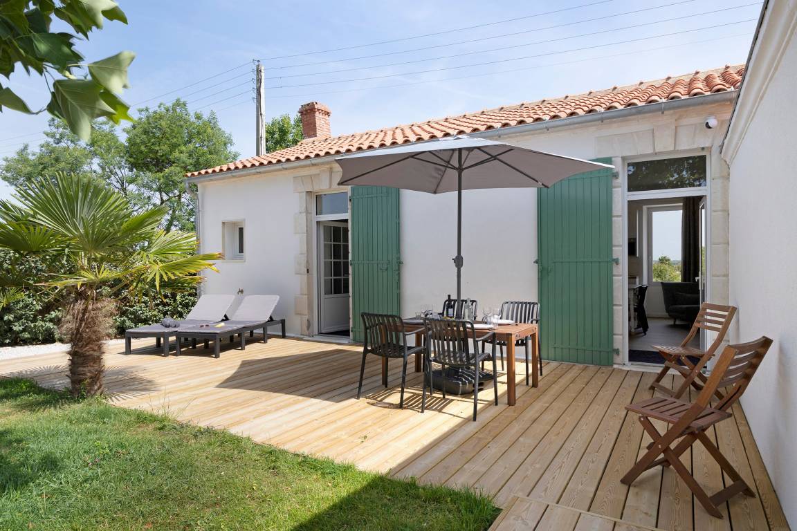60 M² Huis ∙ 2 Slaapkamers ∙ 6 Gasten - Brem-sur-Mer