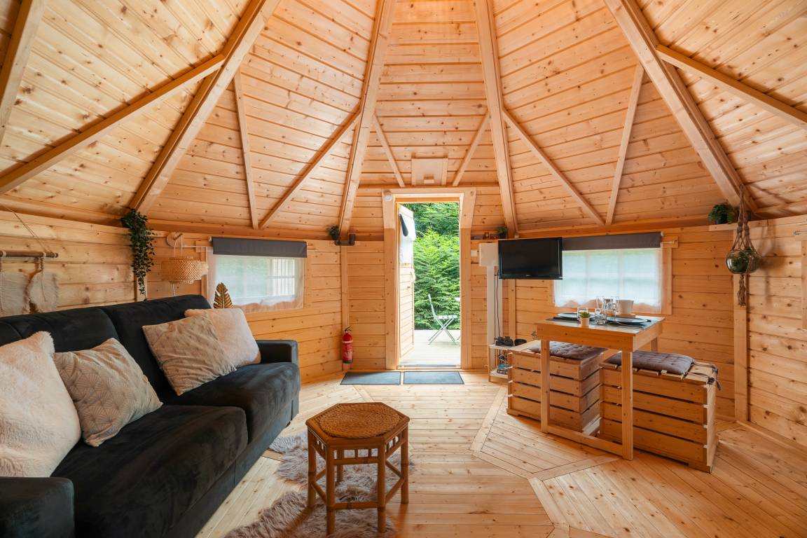 16 M² Chalet ∙ 2 Personnes - Plage Sables d'Or les Pins