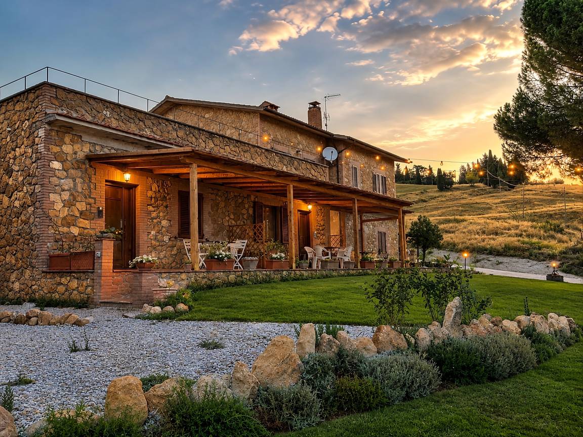 70 M² Farmhouse ∙ 2 Bedrooms ∙ 4 Guests - Pienza