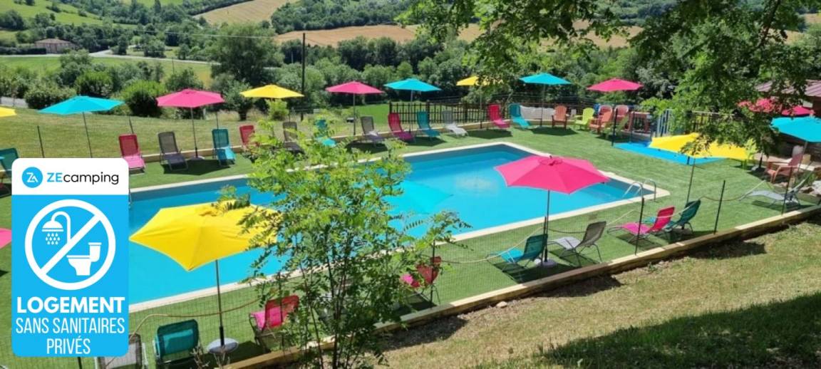 20 M² Tente ∙ 2 Chambres ∙ 4 Personnes - Ariège