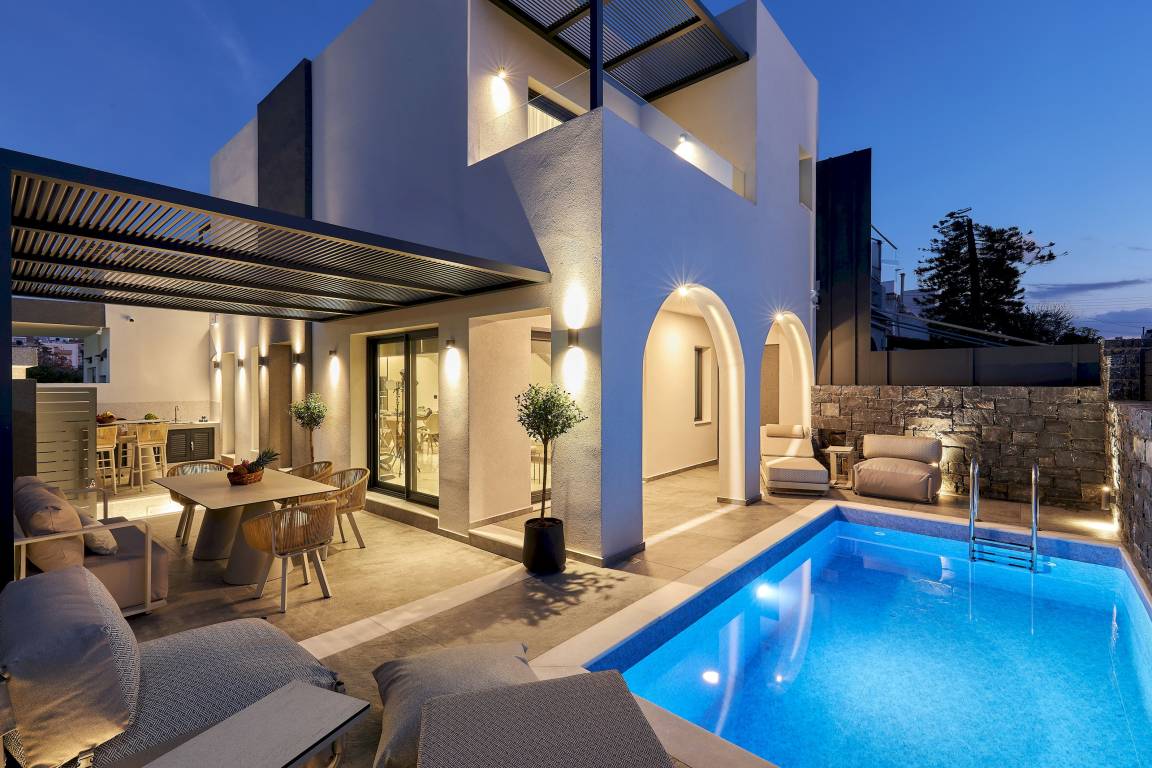 115 M² Villa ∙ 2 Chambres ∙ 4 Personnes - Héraklion