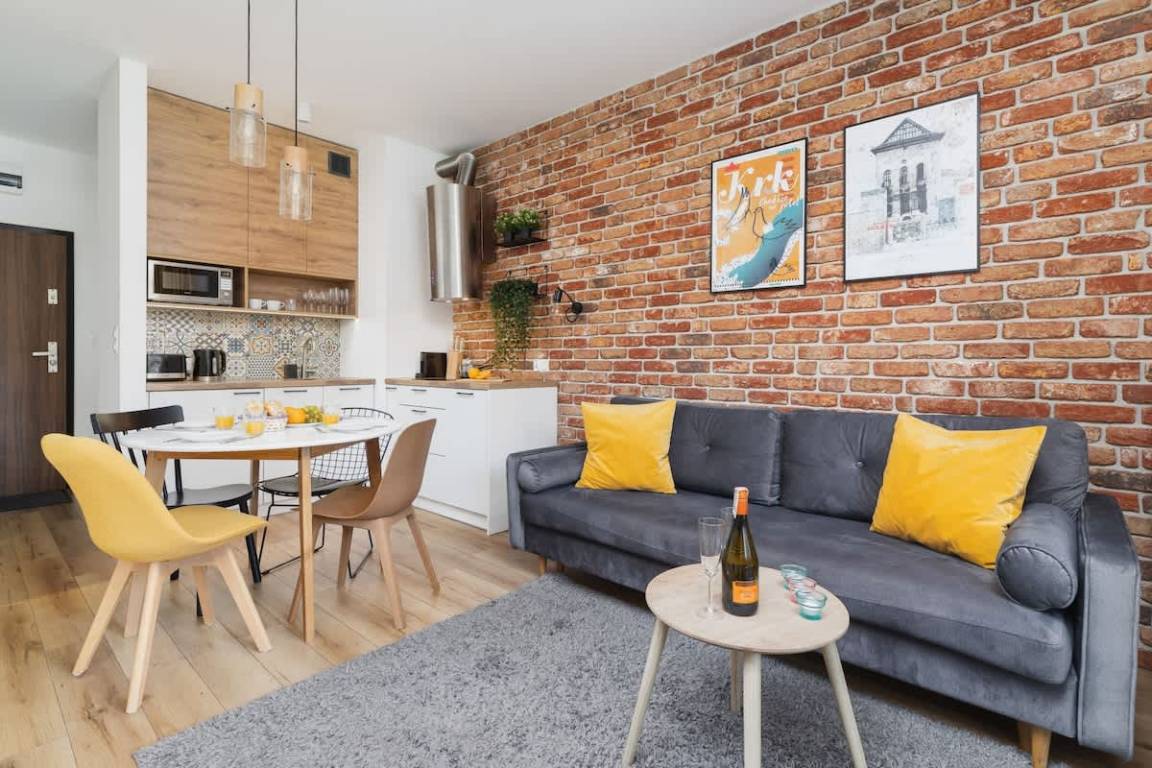 34 M² Apartment ∙ 1 Bedroom ∙ 4 Guests - Krakow