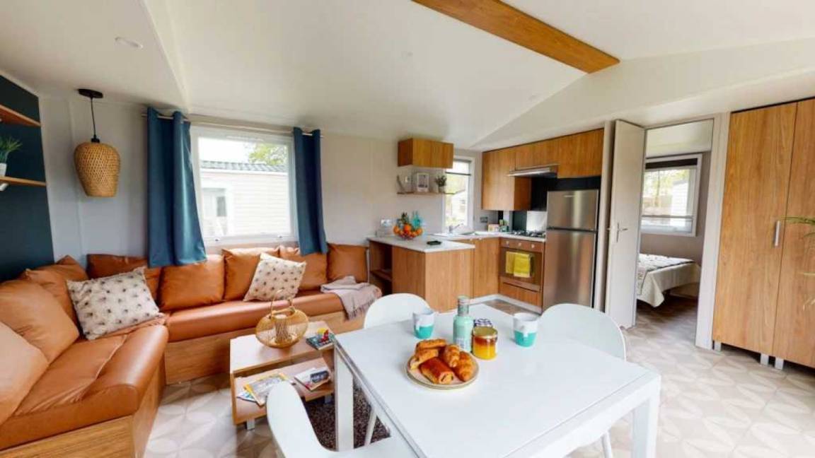 36 M² Camping ∙ 3 Chambres ∙ 8 Personnes - Mimizan Plage