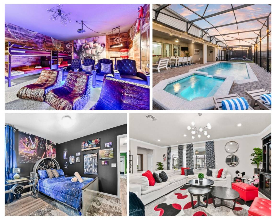 375 M² Talo ∙ 8 Makuuhuonetta ∙ 22 Vierasta - Winter Park, FL