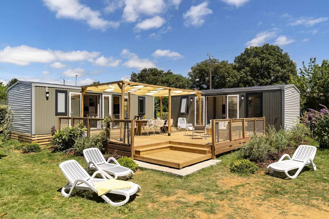 62 M² Mobil-home ∙ 5 Chambres ∙ 10 Personnes - Guidel