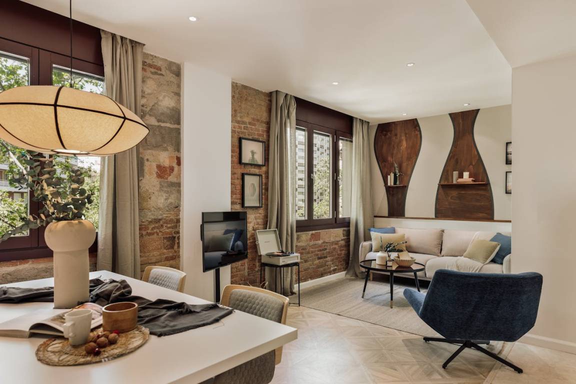 57 M² Apartament ∙ 1 Sypialnia ∙ 2 Gości - Barcelona