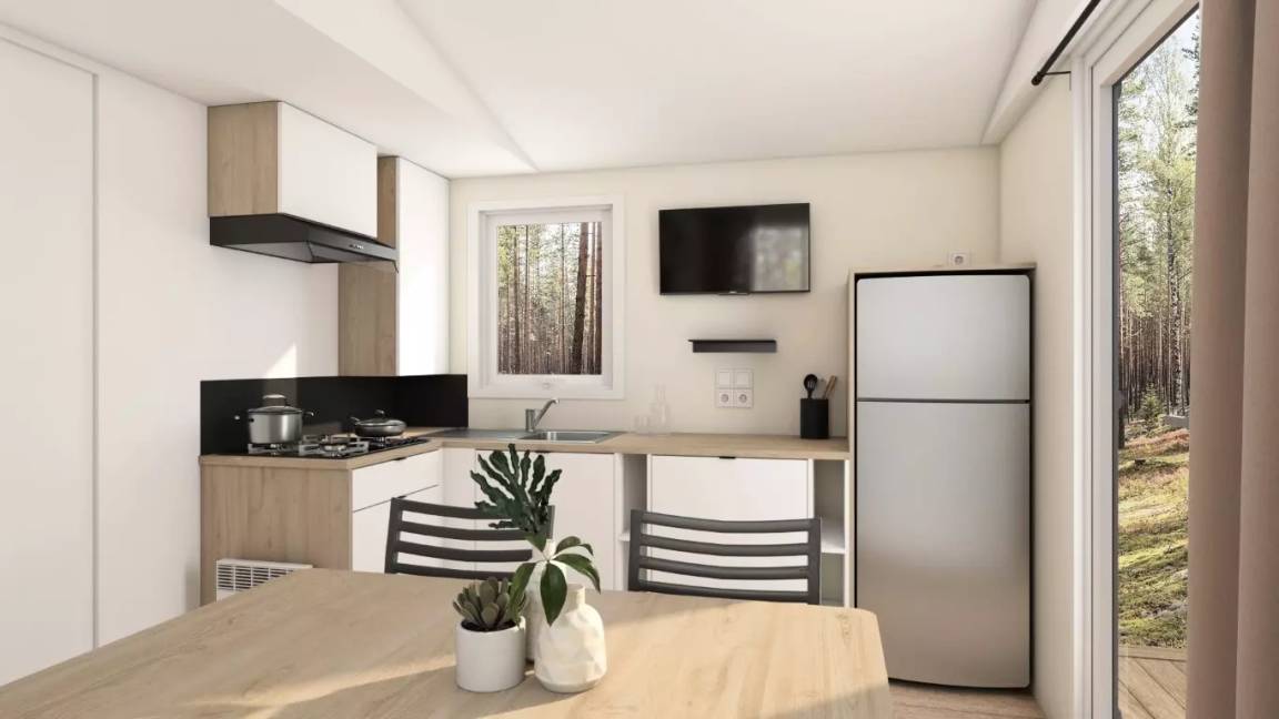 20 M² Mobilheim ∙ 1 Schlafzimmer ∙ 2 Gäste - Narbonne