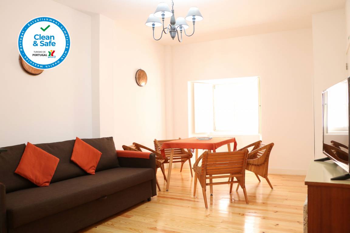 50 M² Apartament ∙ 1 Sypialnia ∙ 4 Gości - Lizbona