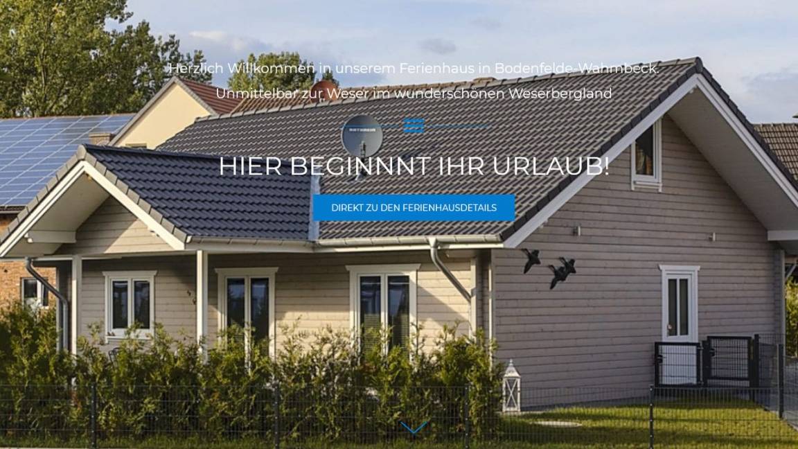 85 M² Ferienhaus ∙ 2 Schlafzimmer ∙ 4 Gäste - Uslar