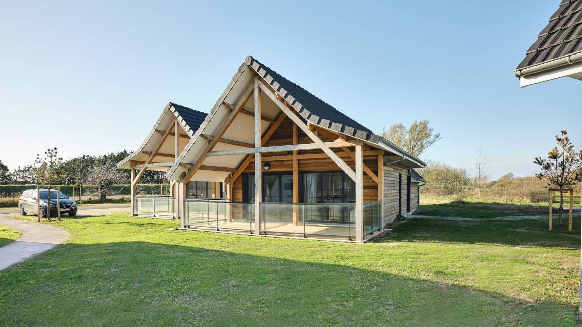 60 M² Bungalow ∙ 2 Schlafzimmer ∙ 4 Gäste - Berck