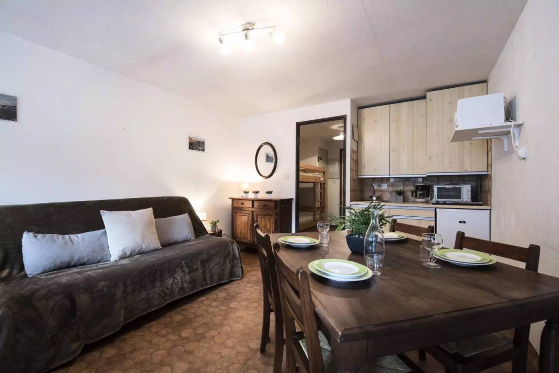 23 M² Studio Flat ∙ 1 Bedroom ∙ 4 Guests - Saint-Lary-Soulan