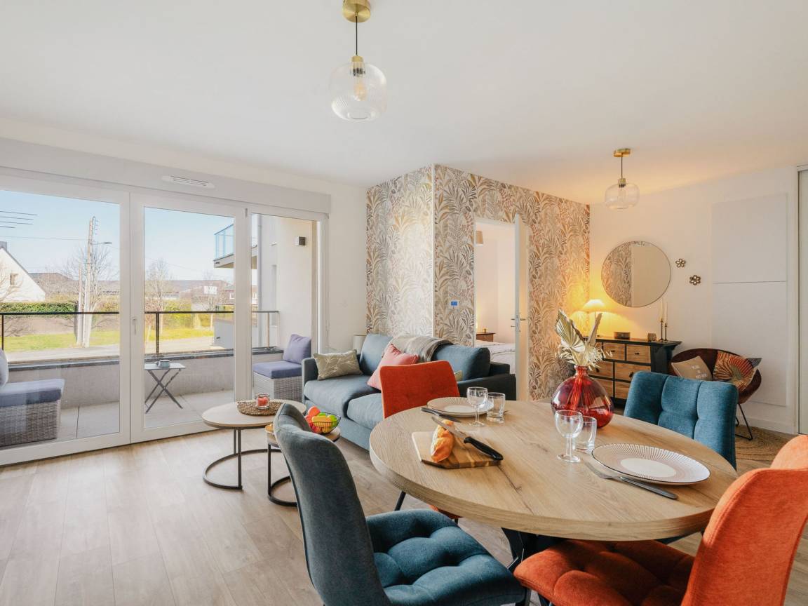 50 M² Appartement ∙ 1 Slaapkamer ∙ 2 Gasten - Saint-Coulomb