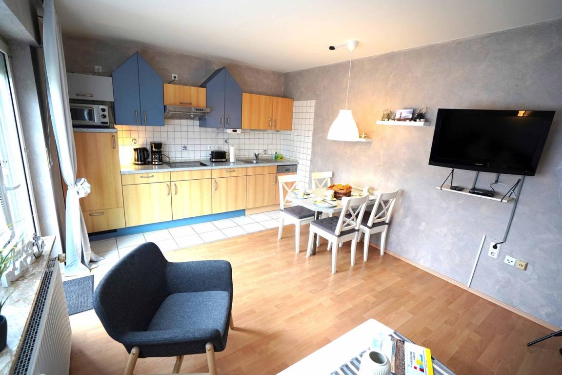 48 M² Ferienwohnung ∙ 1 Schlafzimmer ∙ 4 Gäste - Bensersiel