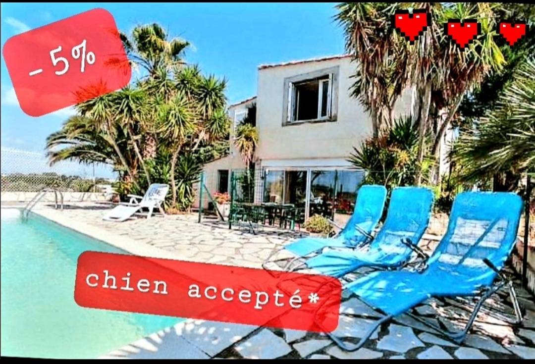 170 M² House ∙ 3 Bedrooms ∙ 6 Guests - Marseillan