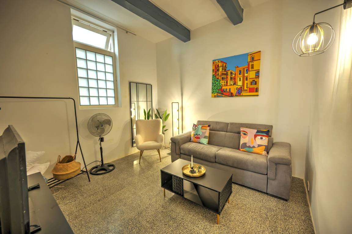 60 M² Apartamento ∙ 1 Habitación ∙ 4 Huéspedes - La Valeta