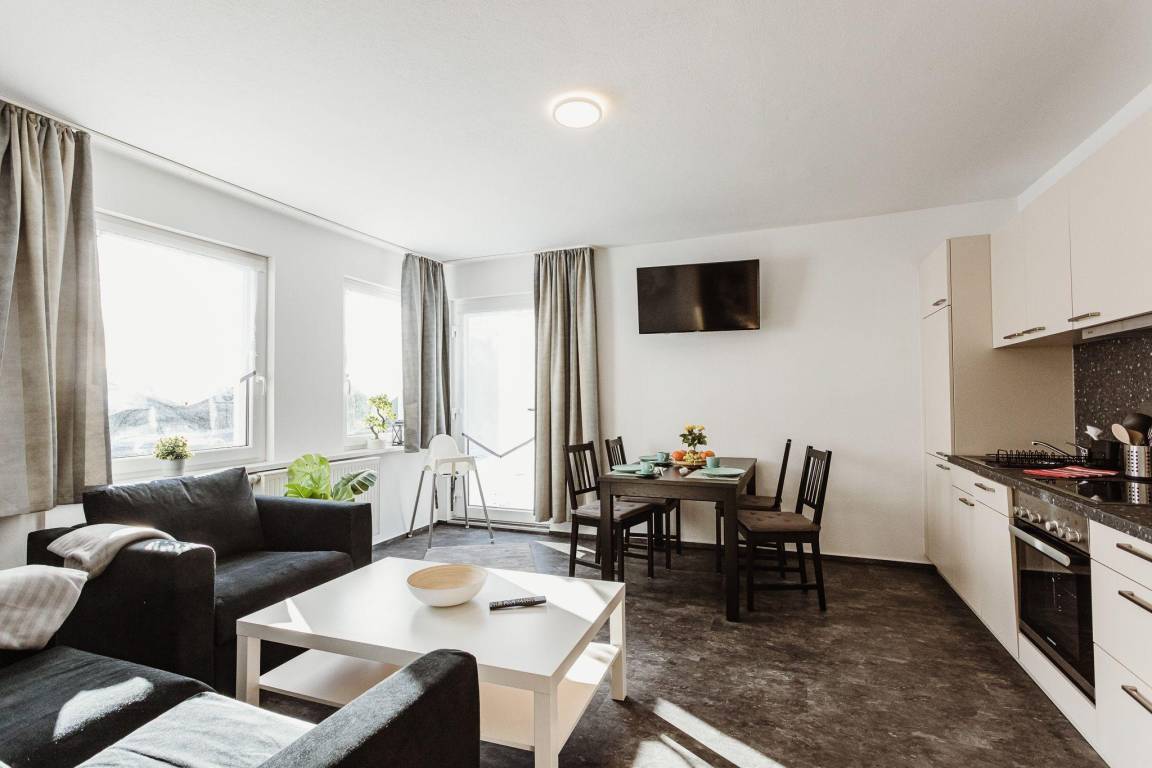 37 M² Ferienwohnung ∙ 1 Schlafzimmer ∙ 3 Gäste - Hasselfelde
