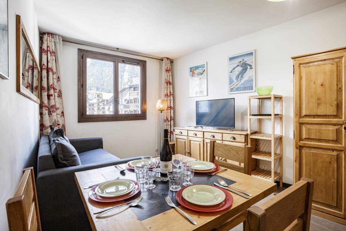 20 M² Studio Flat ∙ 4 Guests - Chamonix