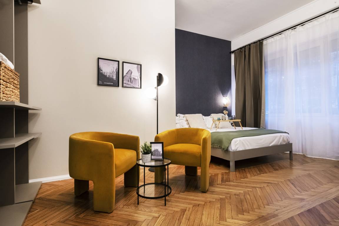 32 M² Apartamento ∙ 1 Habitación ∙ 2 Huéspedes - Milán