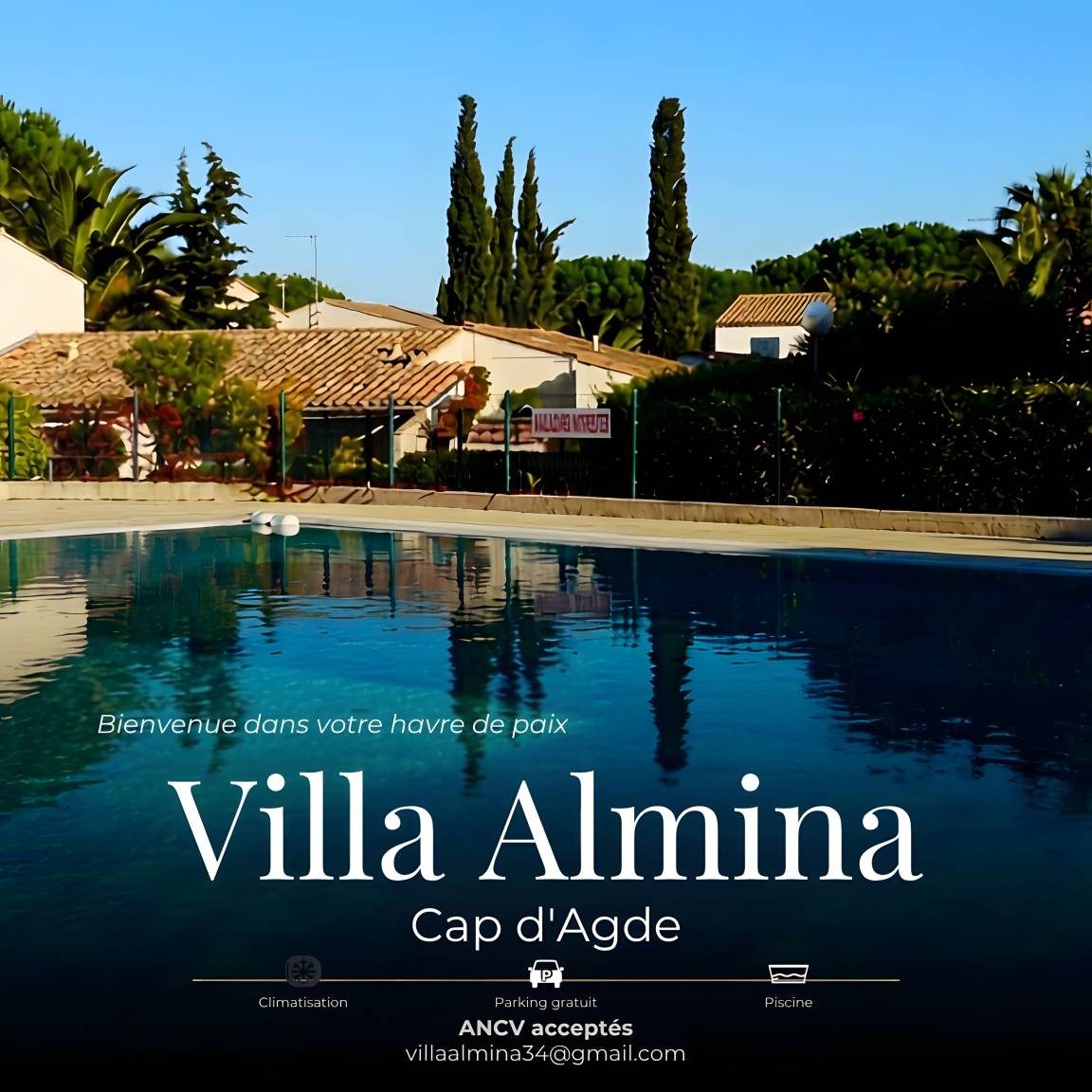 32 M² Huis ∙ 2 Slaapkamers ∙ 4 Gasten - Agde