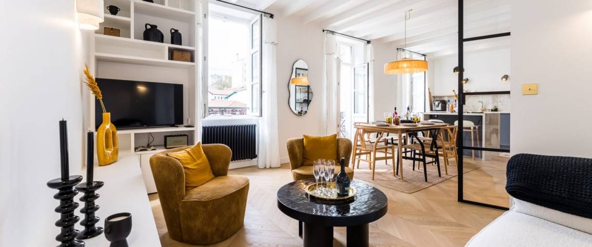 103 M² Apartment ∙ 3 Bedrooms ∙ 6 Guests - Biarritz