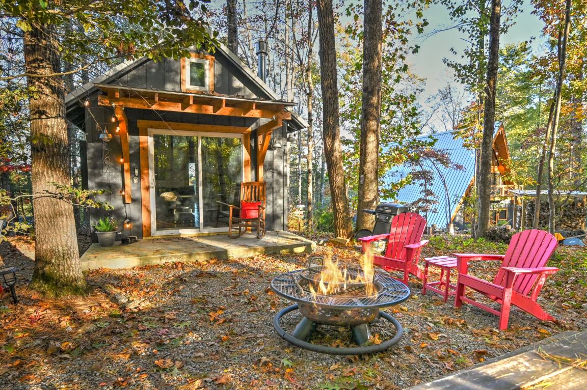 47 M² Cottage ∙ 1 Bedroom ∙ 4 Guests - Hendersonville, NC