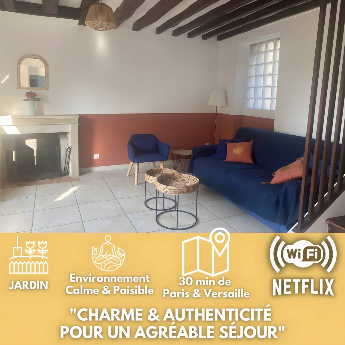 100 M² Maison De Vacances ∙ 2 Chambres ∙ 8 Personnes - Saint-Germain-en-Laye