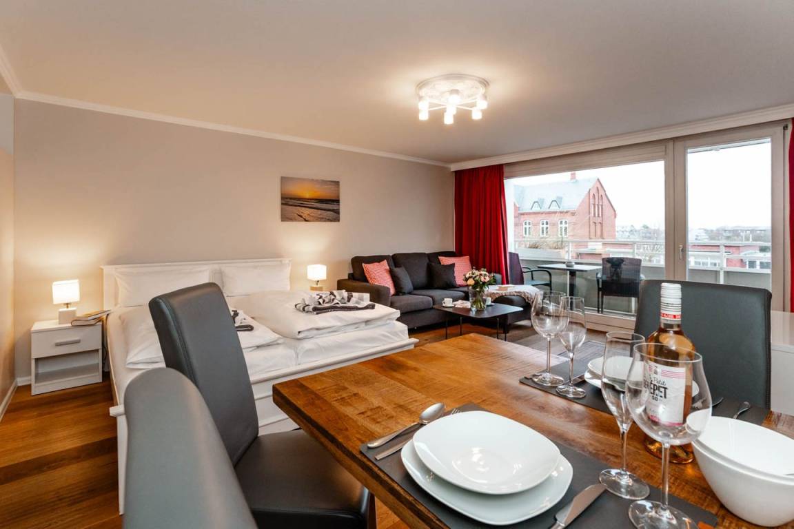 40 M² Appartement ∙ 1 Chambre ∙ 2 Personnes - Sylt