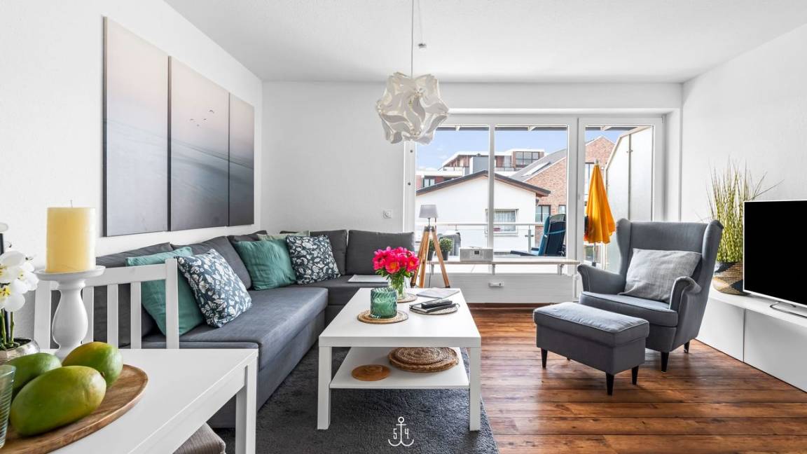 42 M² Ferienwohnung ∙ 1 Schlafzimmer ∙ 4 Gäste - Büsum
