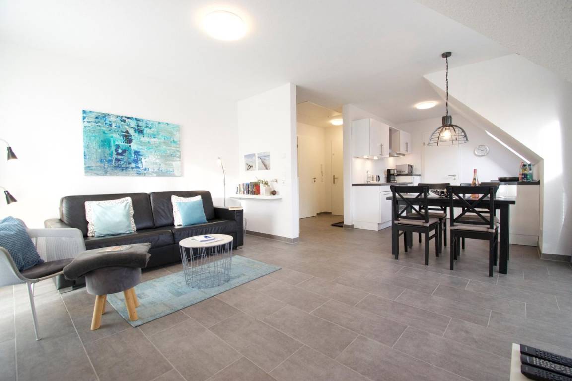 55 M² Ferienwohnung ∙ 1 Schlafzimmer ∙ 3 Gäste - Norden