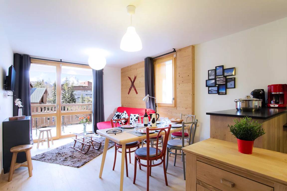 60 M² Appartement ∙ 2 Slaapkamers ∙ 6 Gasten - Les Deux Alpes