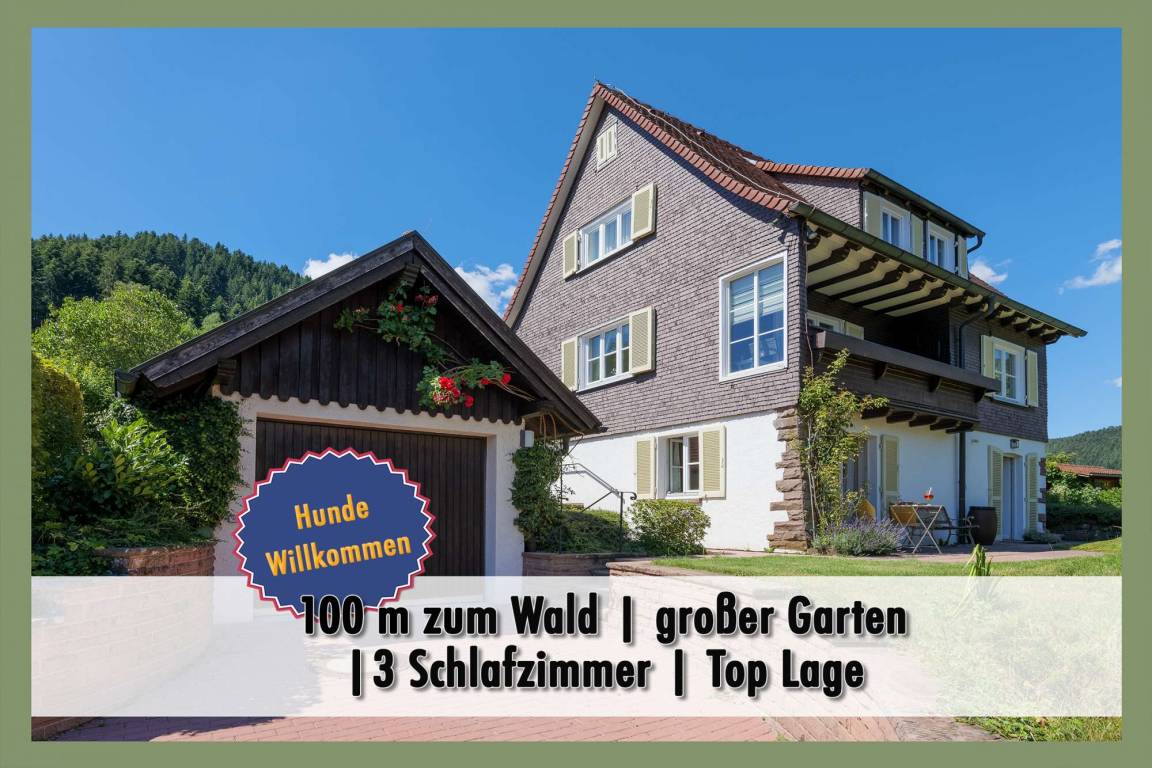 124 M² Ferienhaus ∙ 3 Schlafzimmer ∙ 7 Gäste - Alpirsbach