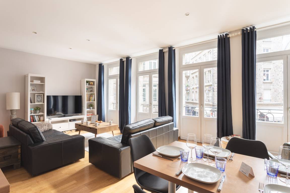 75 M² Ferienwohnung ∙ 2 Schlafzimmer ∙ 6 Gäste - Saint-Malo