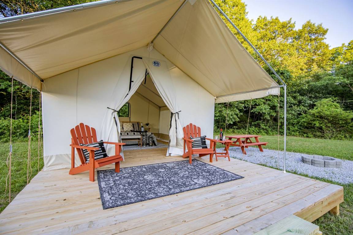 Camping-unterkunft ∙ 1 Schlafzimmer ∙ 2 Gäste - Mississippi