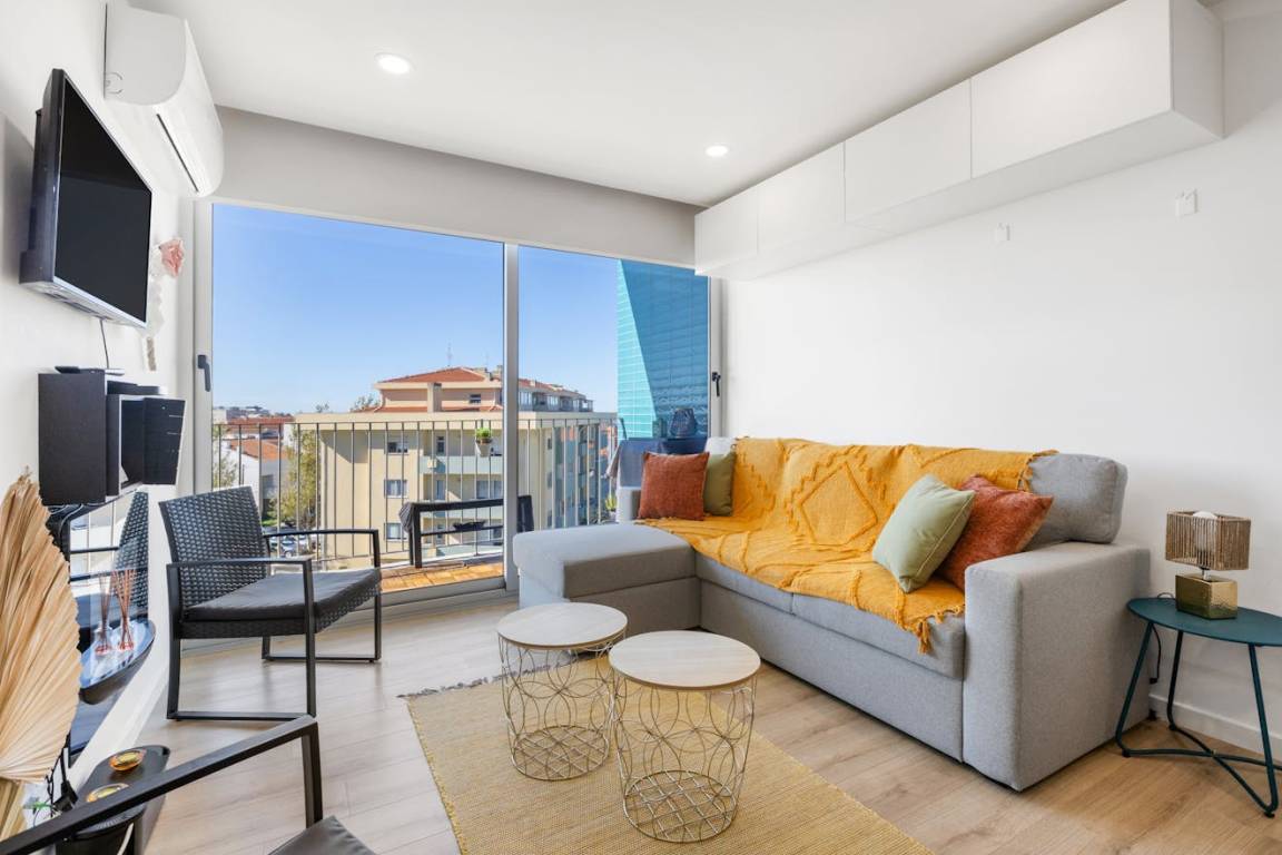42 M² Appartement ∙ 1 Slaapkamer ∙ 2 Gasten - Espinho